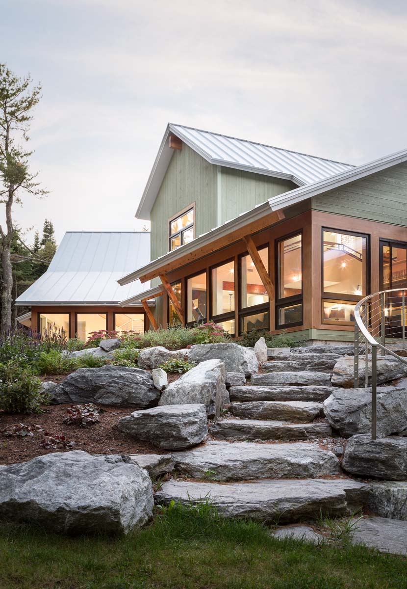 Site-Specific Design | Bright-Minded Home | Maine Home+Design
