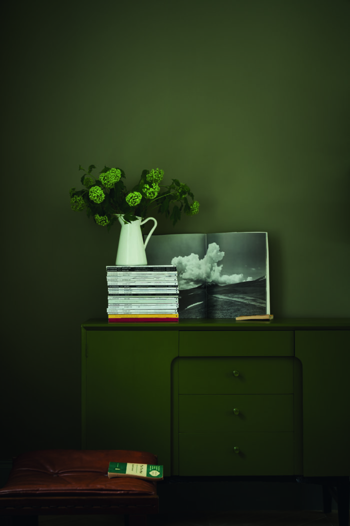 Color Drench Your Home in This Grounded Shade of Green - Maine Home ...