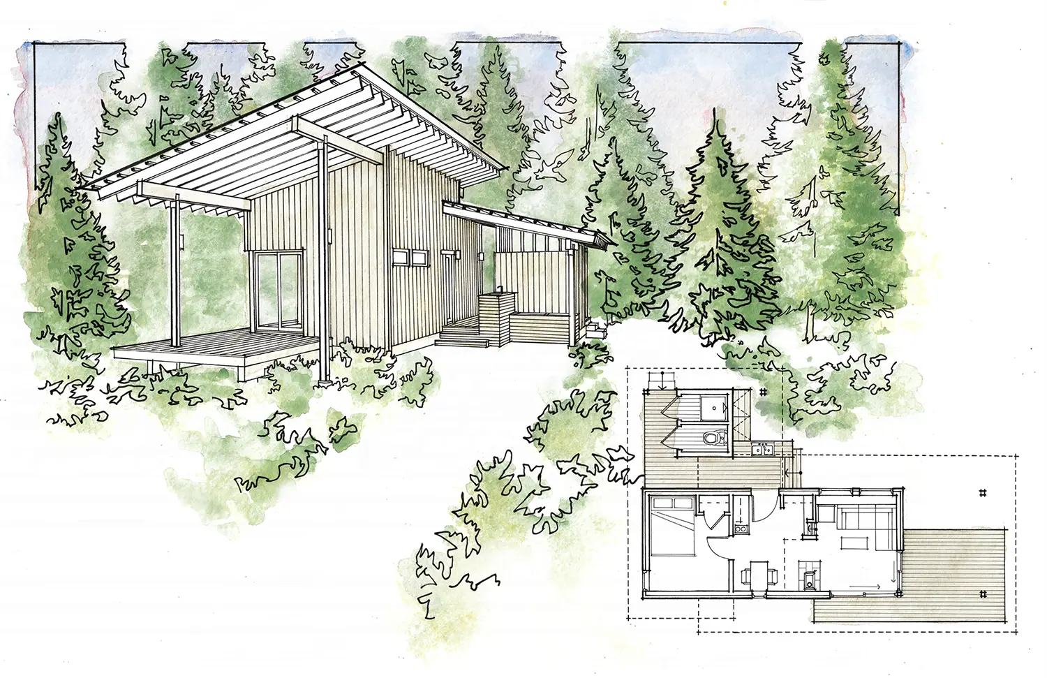 Swan’s Island Cottage by BaseCamp Design Workshop | Maine Home + Design